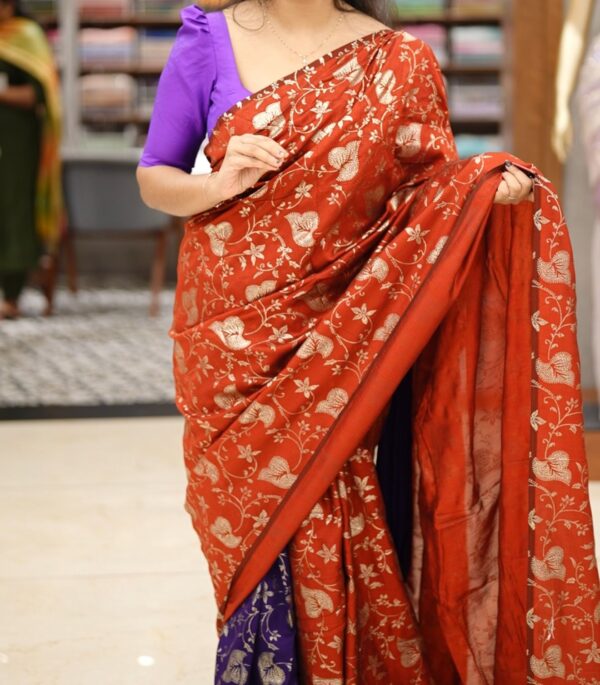 BATHARI SILK SAREE M710 - Maharani